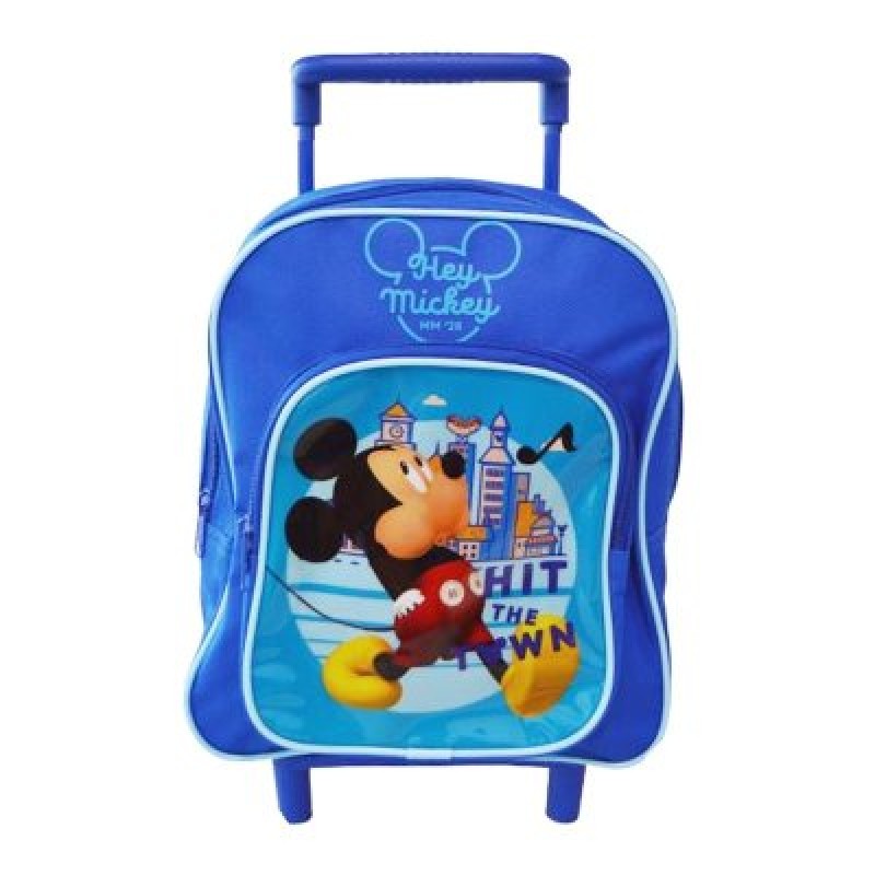 Trolley Mochila pré-escolar 28cm Mickey - Hit | Loja da Criança Trolley Mochila pré-escolar 28cm Mickey - Hit | Loja da Criança
