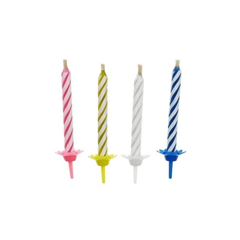 Velas Mágicas c/ Bases - 12 und | Loja da Criança