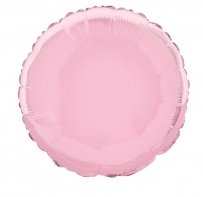 Balão Rosa Metalizado 45cm (18 | Loja da Criança