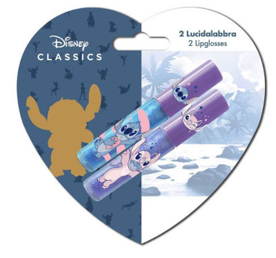 Conjunto 2 Lip Gloss Stitch Disney | Loja da Criança