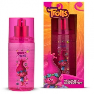 Perfume corporal brilhantes Trolls Queen | Loja da Criança